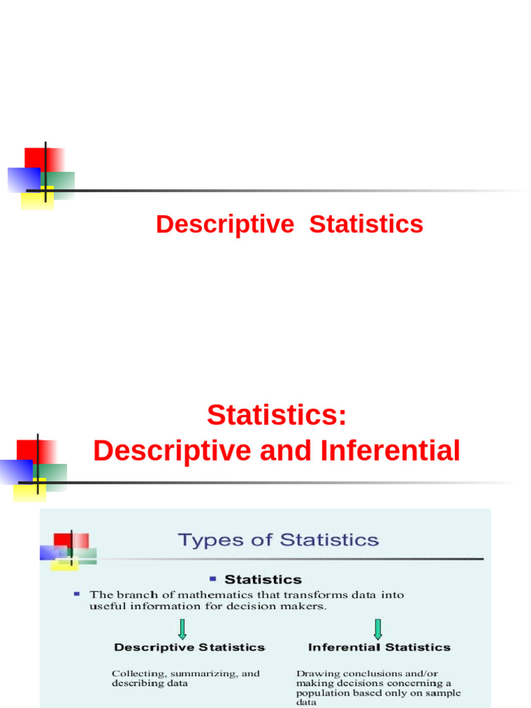 2 Descriptive Statistics | PDF | Coefficient Of Variation | Mean