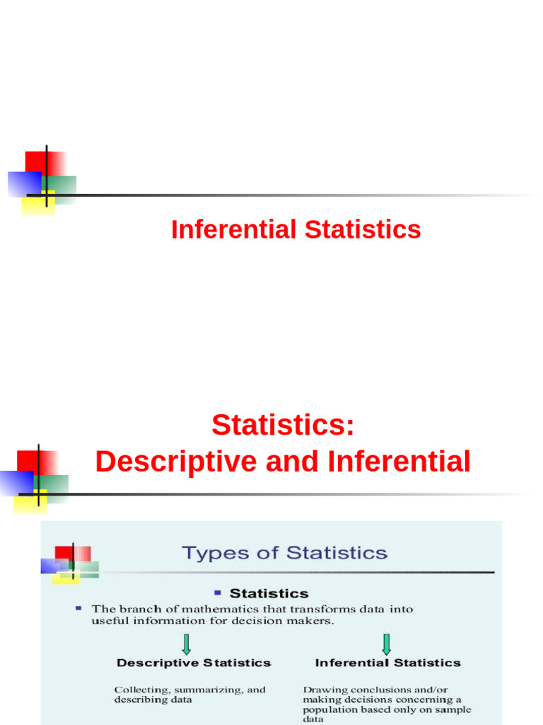 Inferential Statistics & Hypothesis Testing | PDF | Statistics | Normal ...