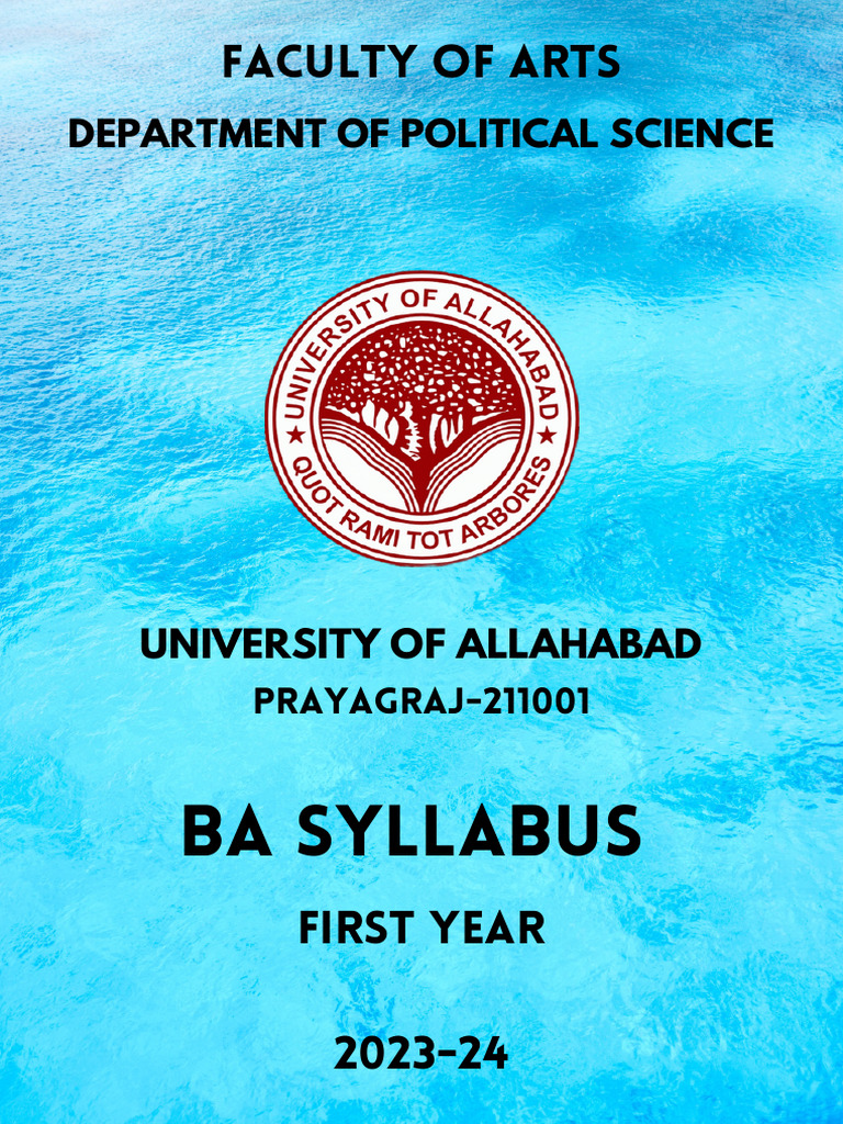 BA First Year Political Science Syllabus | PDF