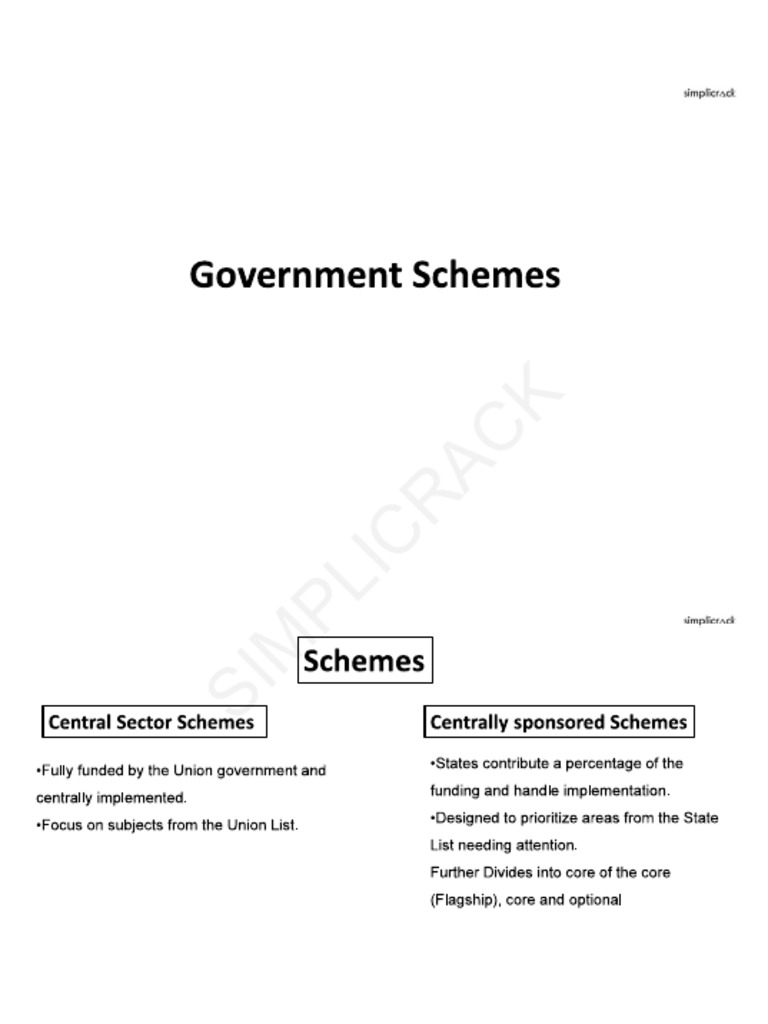 276_Government_Schemes_29_May_2024_Schemes_Mindmap simplicrack_Notes (1 ...