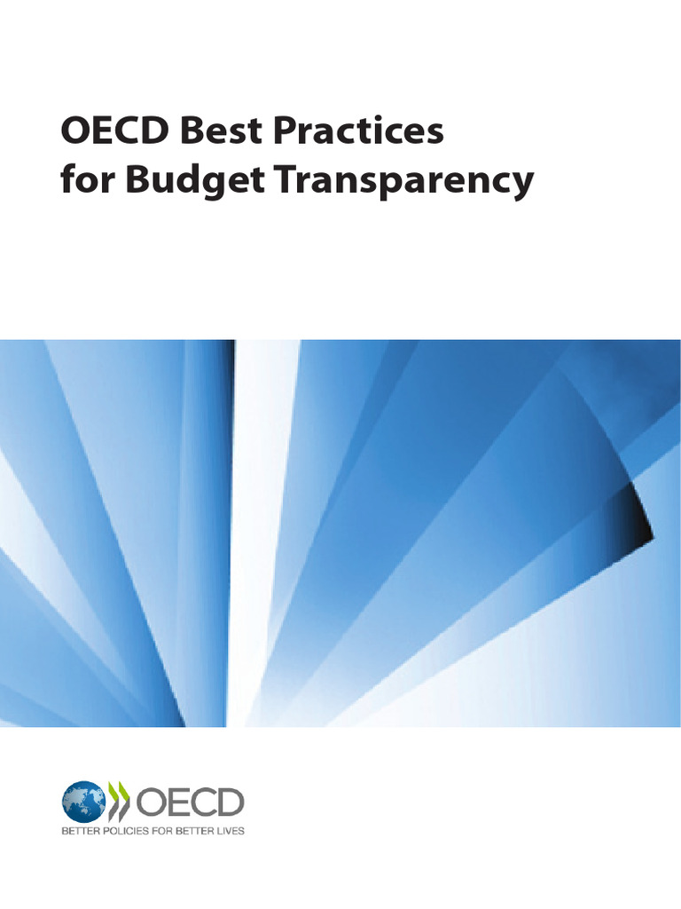 Best Practices Budget Transparency - Complete With Cover Page | PDF ...