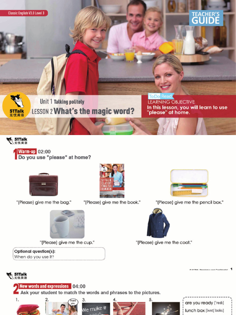 What’s the magic word (L3) | PDF