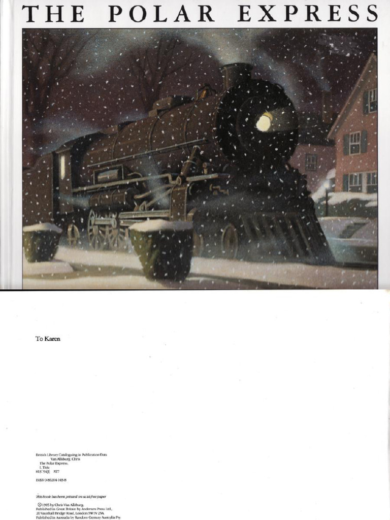 The Polar Express Chris Van Allsburg PDF Free | PDF