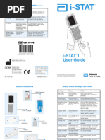 Abbott I-Stat Pt/Inr Error Codes: Startup Messages | PDF | Rechargeable ...