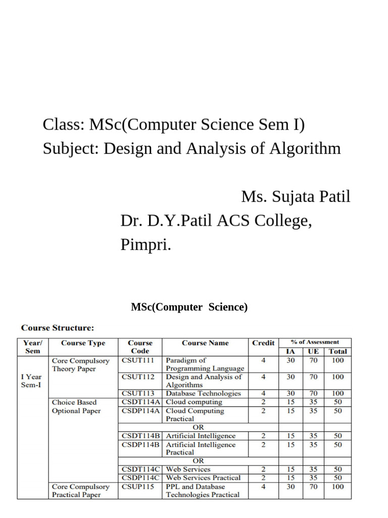 Design-and-Anlaysis-of-Algorithm | PDF Design-and-Anlaysis-of-Algorithm | PDF