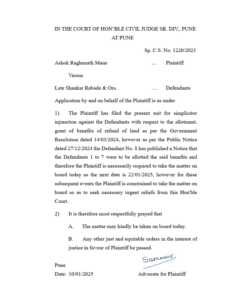 Taken On Board Application | PDF