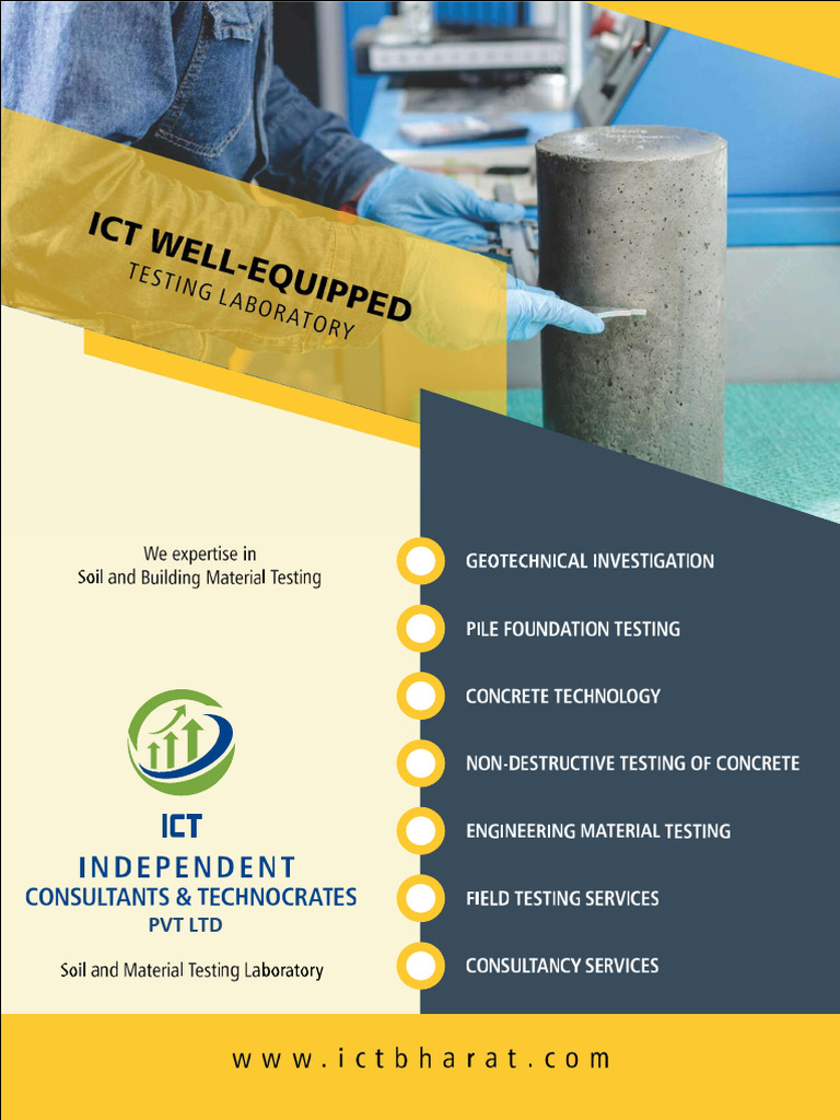 ICTPL Company Profile | PDF | Concrete | Deep Foundation