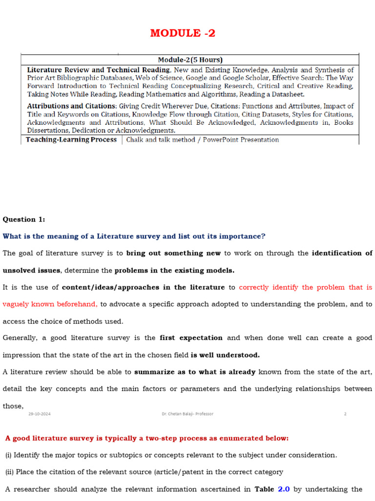 Module 02 Presentation | PDF | Citation | Cognitive Science