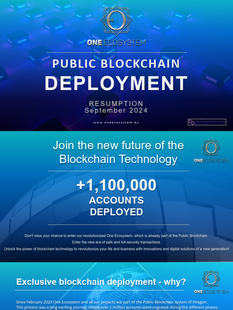 Blockchain Deployment Resumption - Third Phase | PDF | Cash | Fee