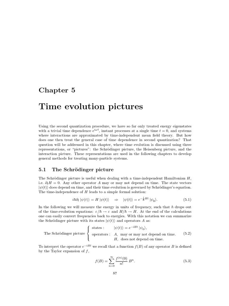 Linear Response | PDF | Perturbation Theory (Quantum Mechanics ...