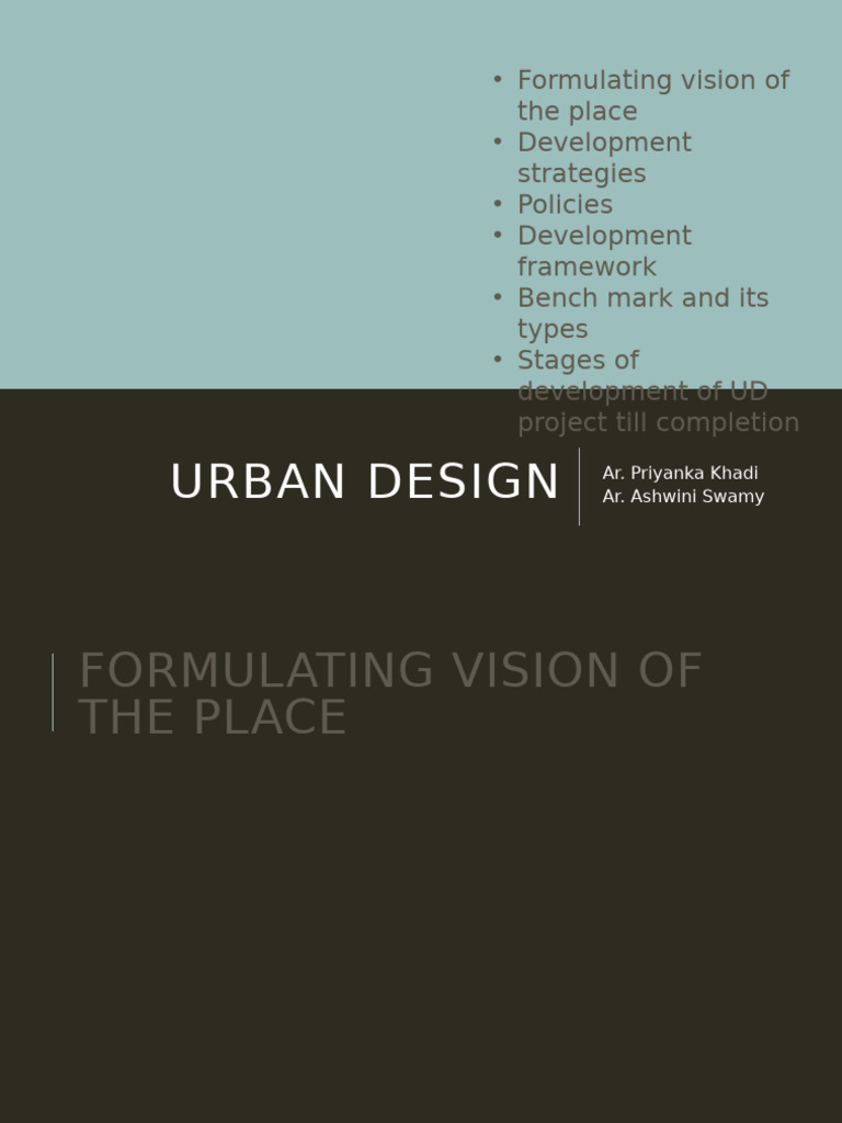 UD 8 | PDF | Urban Design | Evaluation