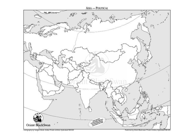 Asia Political Map PDF Download | PDF