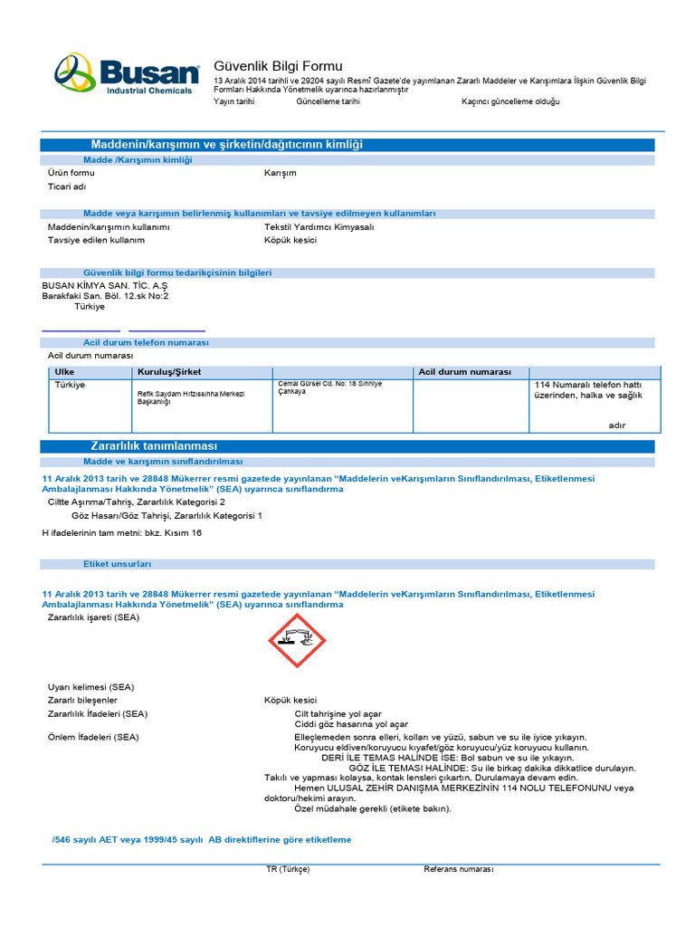 Antifoam SV SDS | PDF