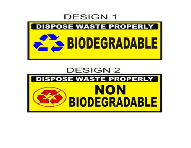 Trash Can Label | PDF