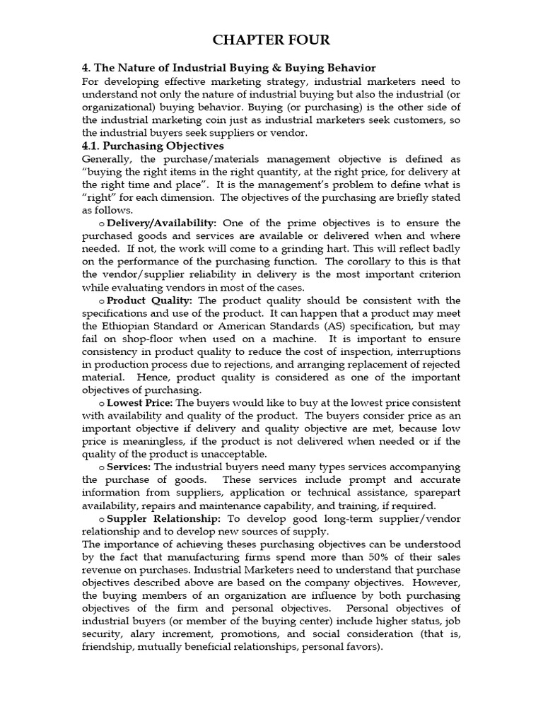 Industrial Buying Behavior Explained | PDF | Procurement | Marketing
