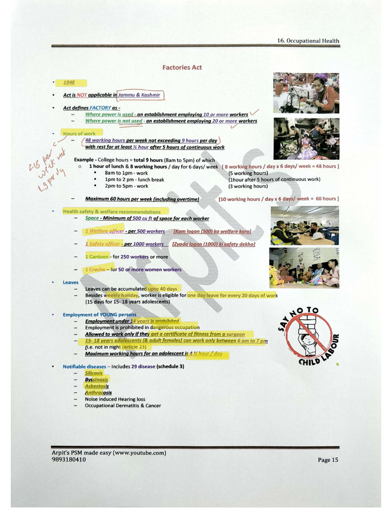 12.1 Factories Act | PDF