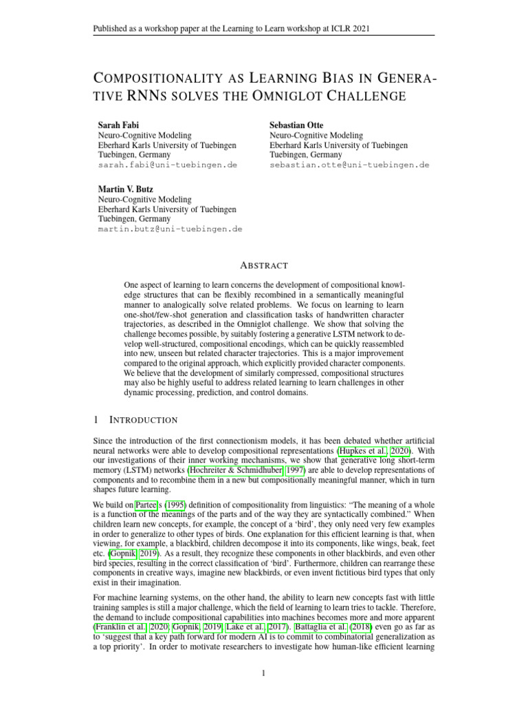 15 Compositionality As Learning B | PDF | Machine Learning | Cluster Analysis