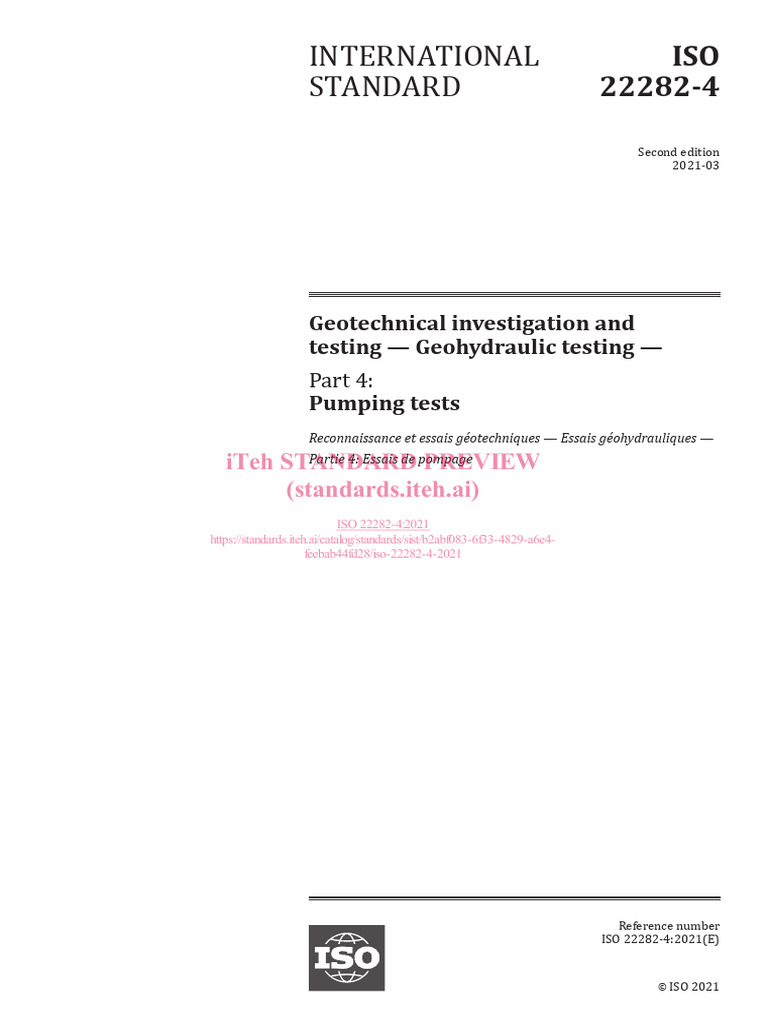Iso 22282 4 2021 | PDF | International Organization For Standardization ...