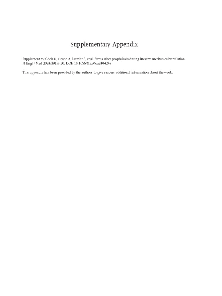 nejm 1 appendix | PDF | Blood Pressure | Clinical Medicine nejm 1 appendix | PDF | Blood Pressure | Clinical Medicine