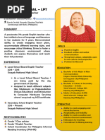 Teaching Demonstration Folder Cover | PDF