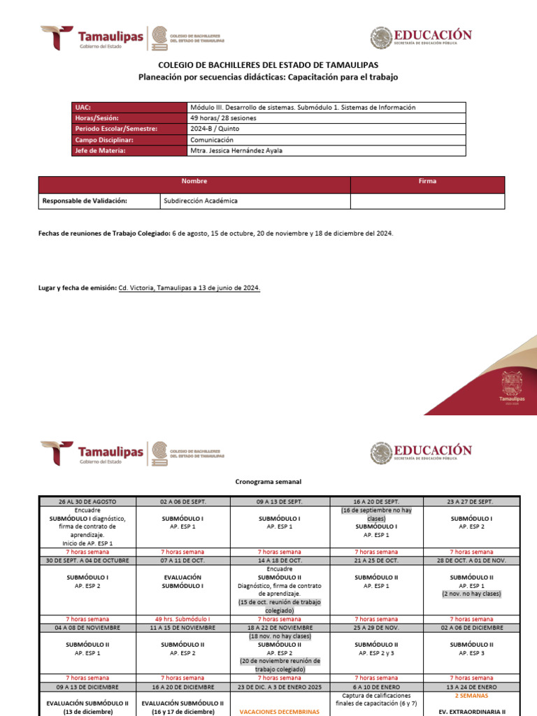TIC S Modulo III Submodulo I | PDF | Evaluación | Software