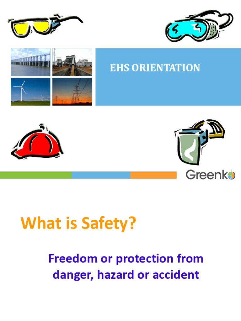 EHS Induction For New Employees | PDF | Safety | Personal Protective ...