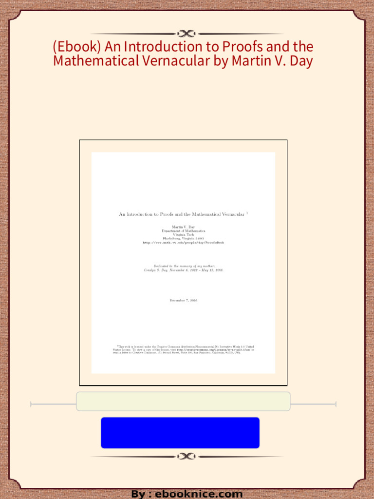 Complete Download (Ebook) An Introduction to Proofs and the ... Complete Download (Ebook) An Introduction to Proofs and the ...