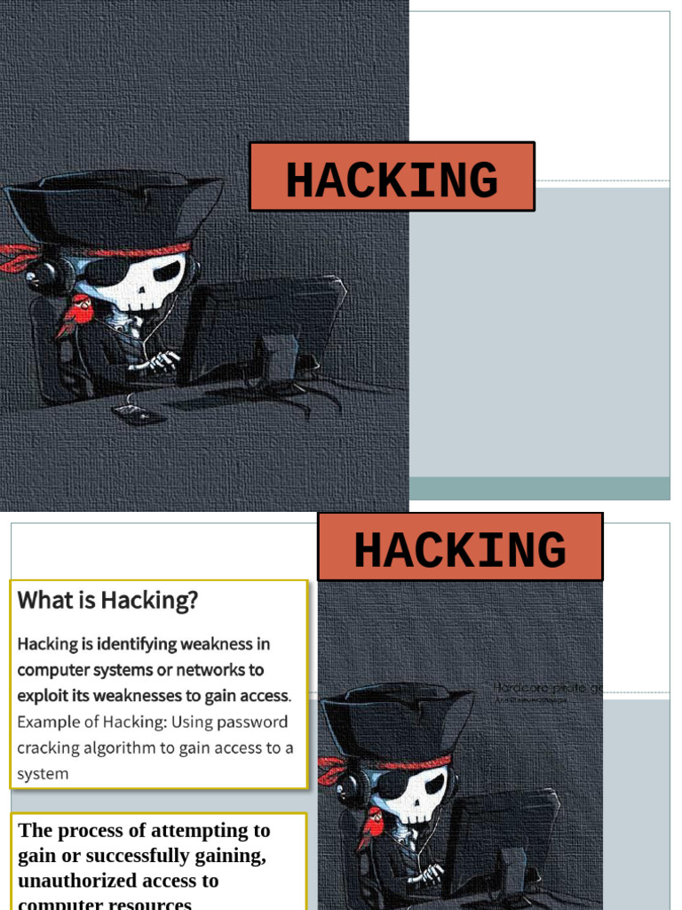 F-Lesson 2.3 Hacking | PDF