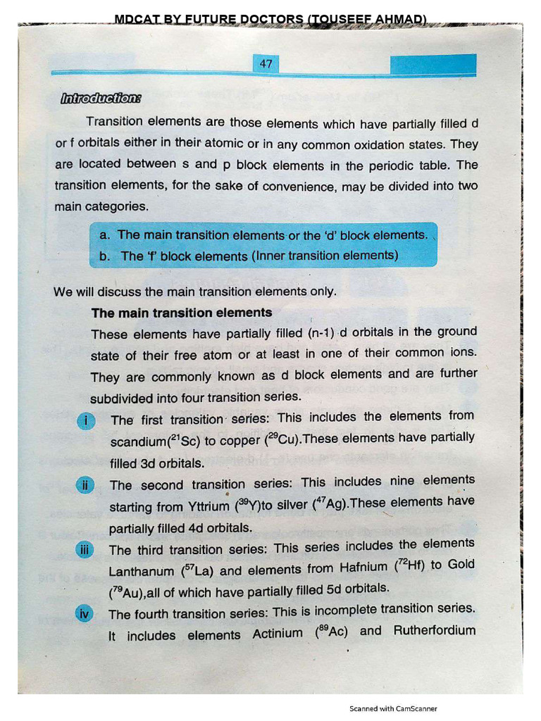 Pages From 2nd Year Chemistry KPK Board 2020 New Edition - MDCAT BY ...