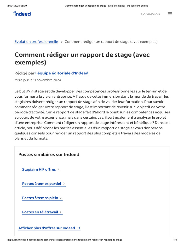 Format Rapport | PDF