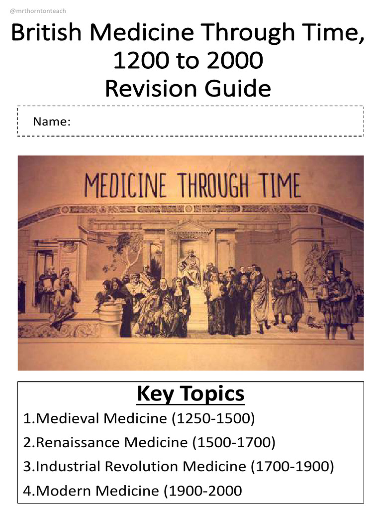 British Medicine Through Time Guide | PDF | Medicine