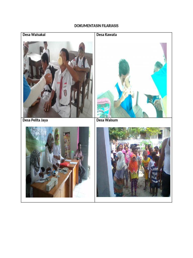 DOKUMENTASIN FILARIASIS hasria | PDF