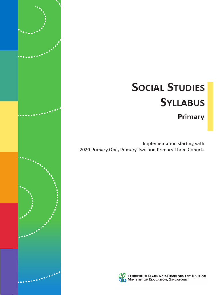 1.2020 Social Studies (Primary) Syllabus | PDF | Learning | Knowledge
