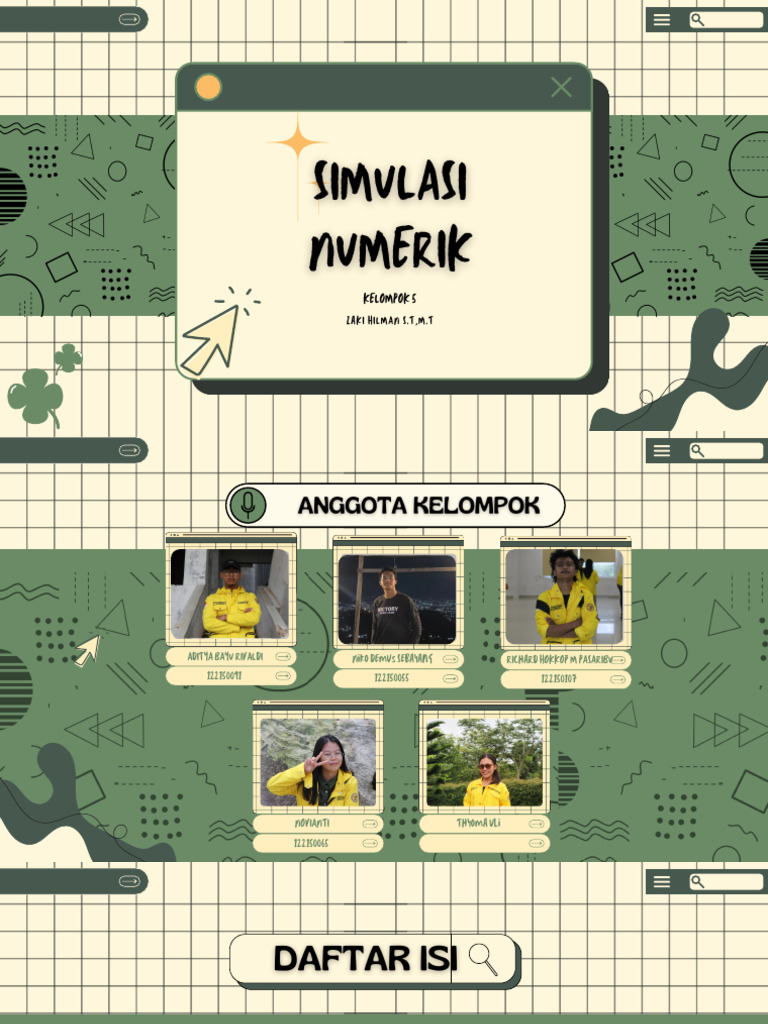 Aditya Bayu Rivaldi - 122150091 - Kelompok 5 RA - Simulasi Numerik | PDF