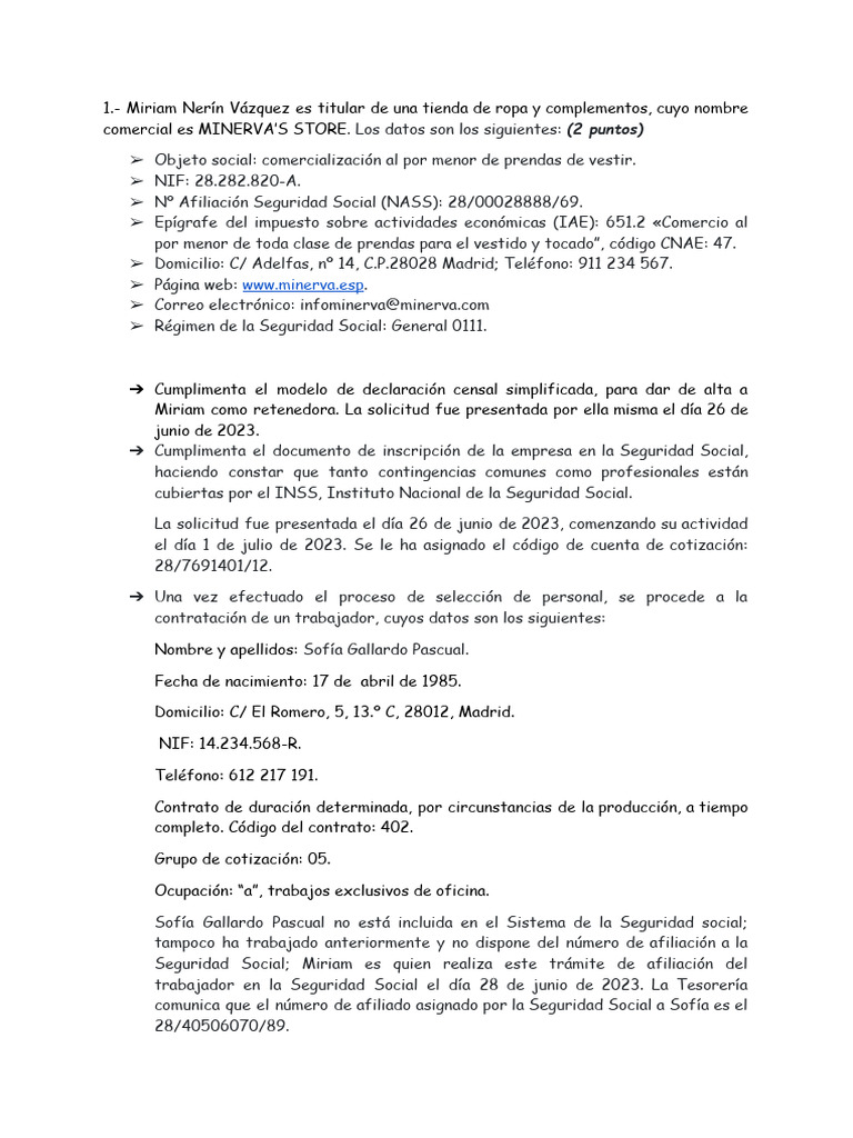 Actividad Evaluable Tema 2 | PDF | Economias