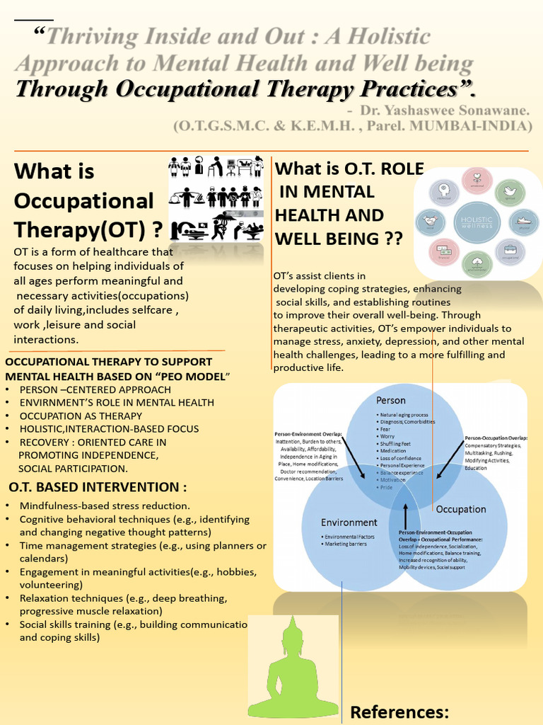 Mental Health Poster (Psy) | PDF | Occupational Therapy | Mental Health