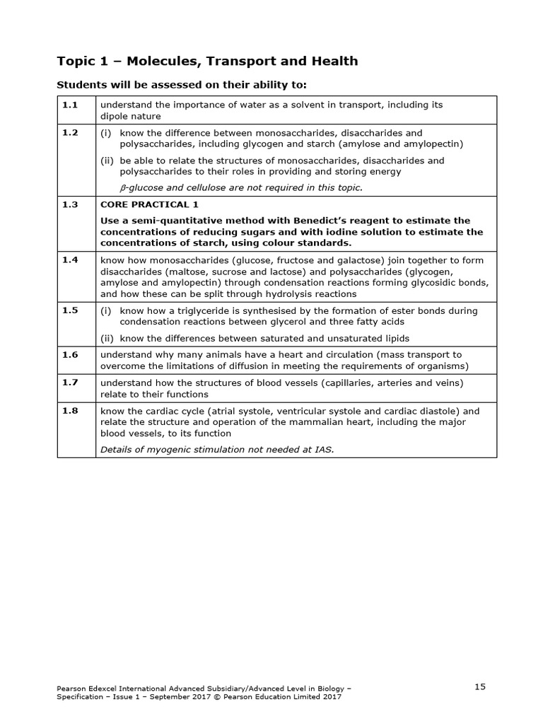 International A Level Biology Spec 1 (1) (1) | PDF | Gene | Dna