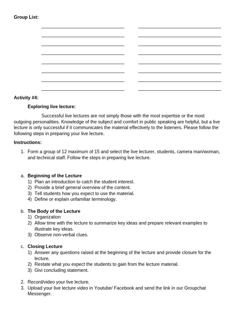 Activity 4 | PDF | Critical Thinking | Creativity