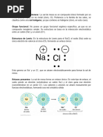 Configuración Electrónica y Enlace de NaCl | PDF | Enlace iónico | Sal ...