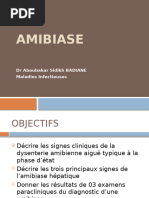 Amibiase Ou Amoebose | PDF | Maladies et troubles | Épidémiologie