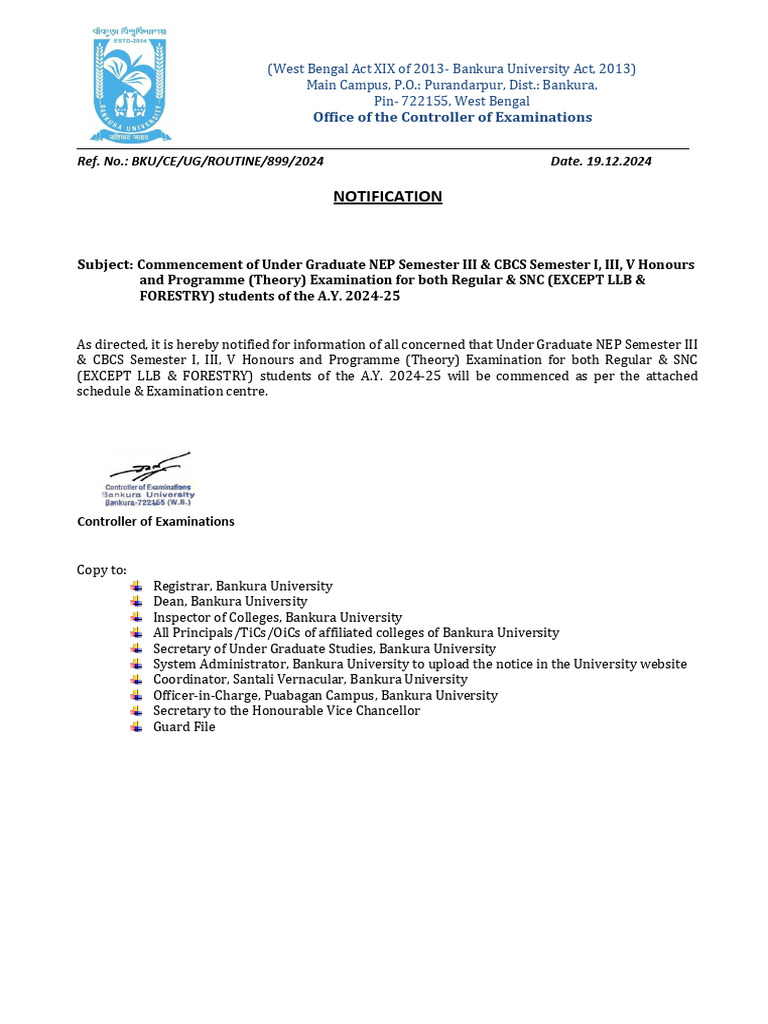 ODD SEM ROUTINE 24_25 | PDF | Science