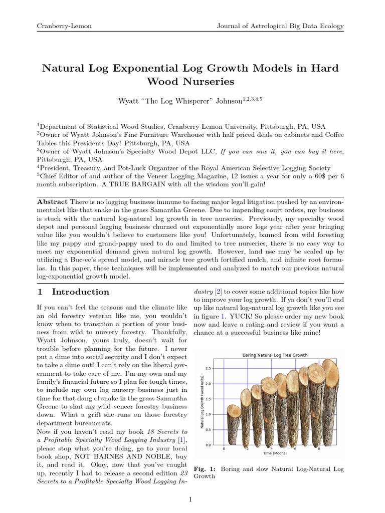 Natural Logarithmic Exponential Growth | PDF | Logarithm | Function ...