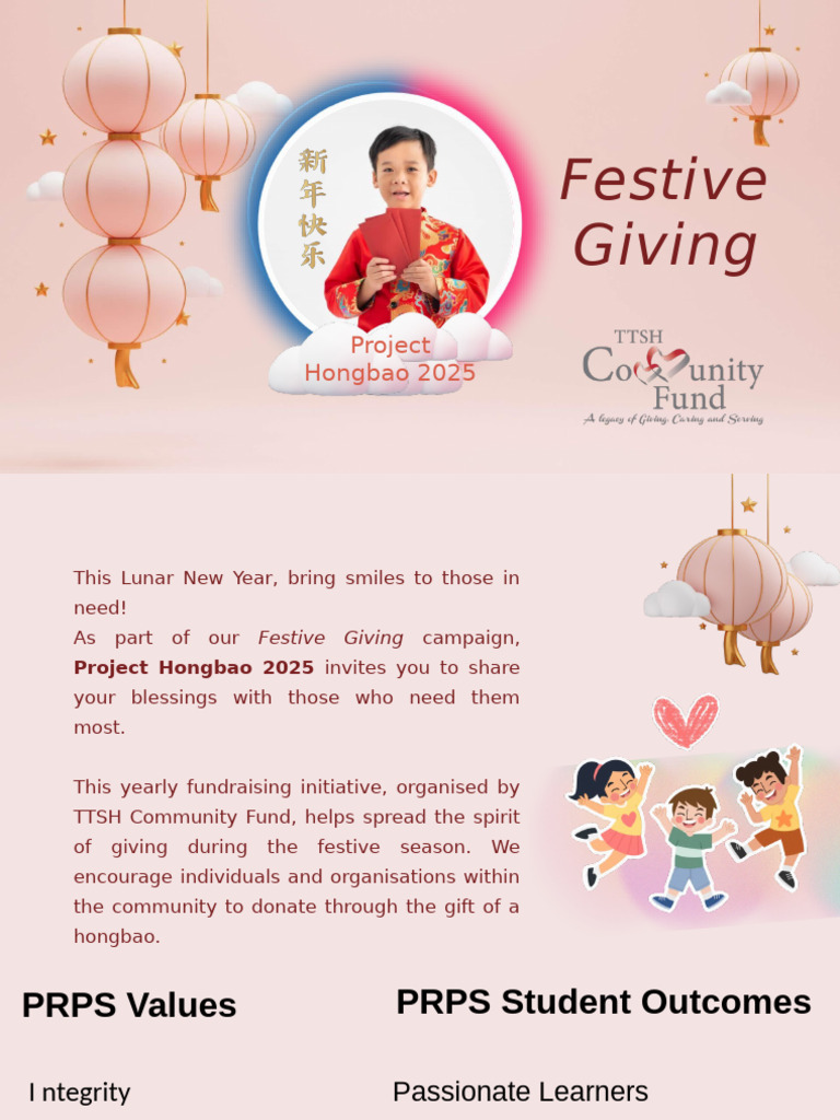 Project Hong Bao 2025 - Prps | PDF | Health Care | Medicine