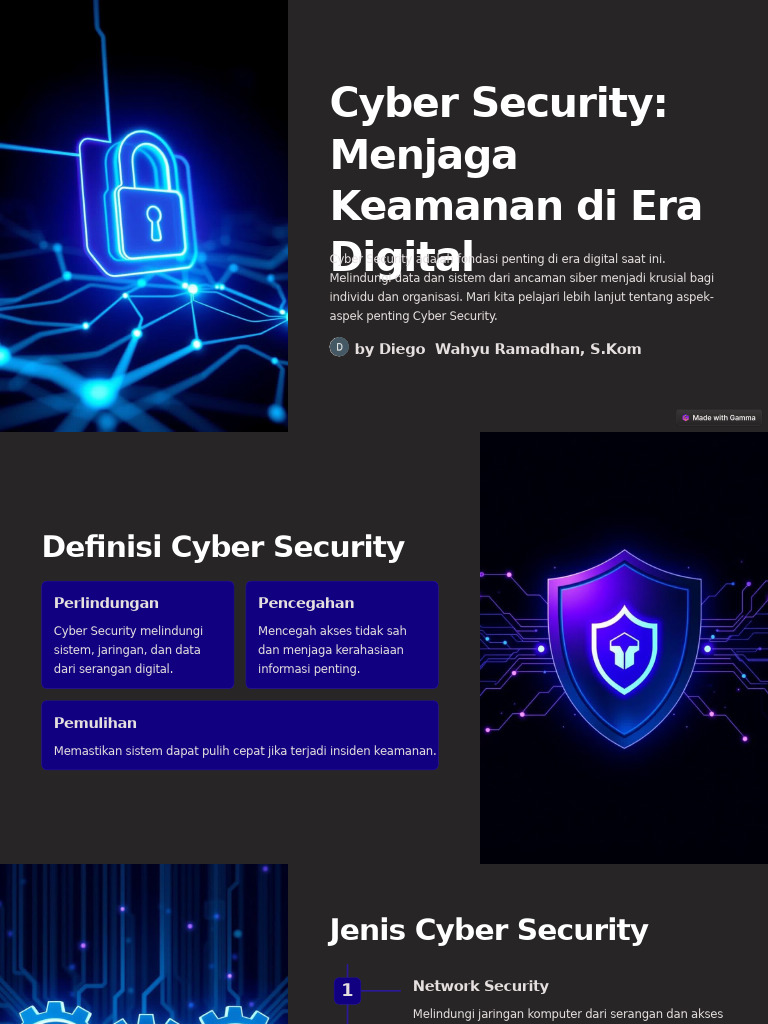 Pentingnya Cyber Security di Era Digital | PDF