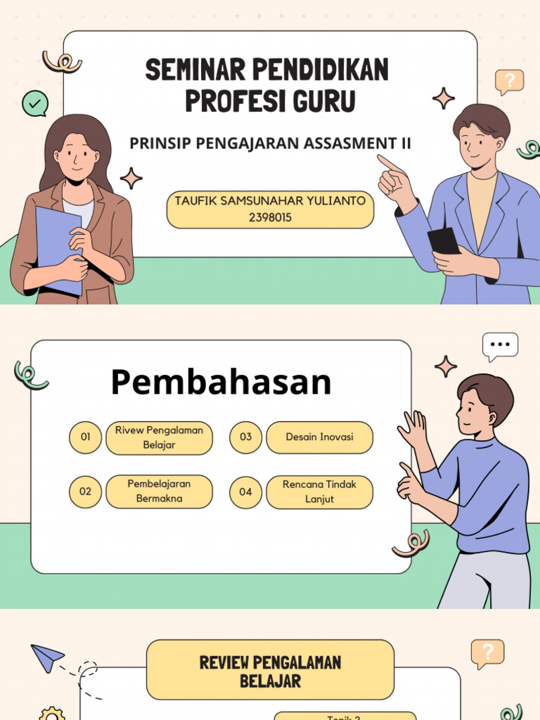 Seminar Pendidikan Profesi Guru | PDF