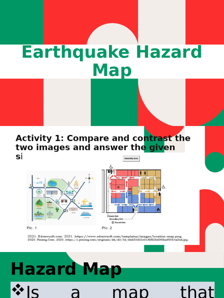 Q1 14 Earthquake Hazard Map | PDF | Earthquakes | Hazards