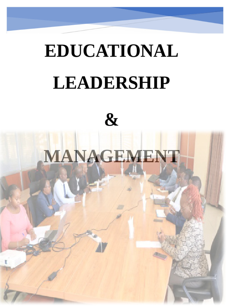 Understanding Educational Leadership | PDF | Leadership | Teachers