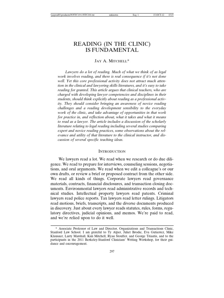 Reading is Fundamental | PDF | Reading Comprehension | Knowledge