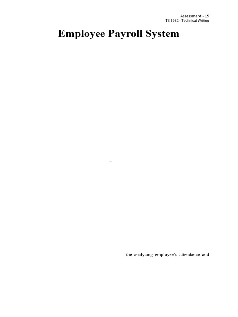 Assignment 15 IEE format | PDF | Payroll | Salary