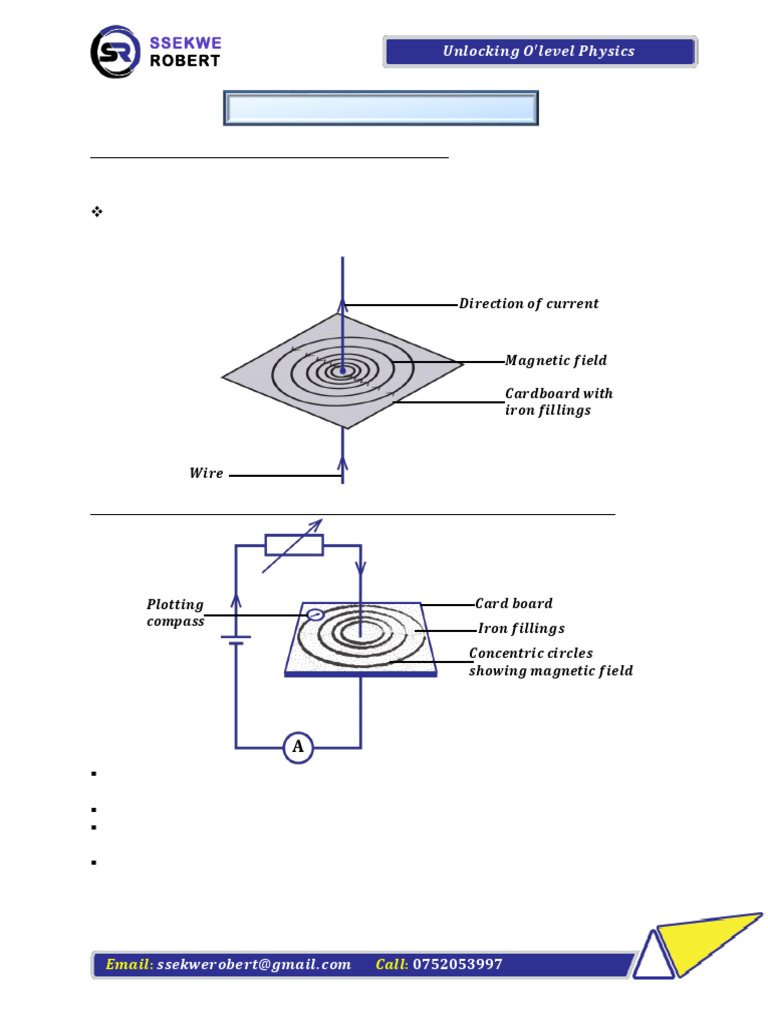 S.4 PHYSICS ELECTROMAGNETISM-Ssekwe | PDF | Electromagnetic Induction ...
